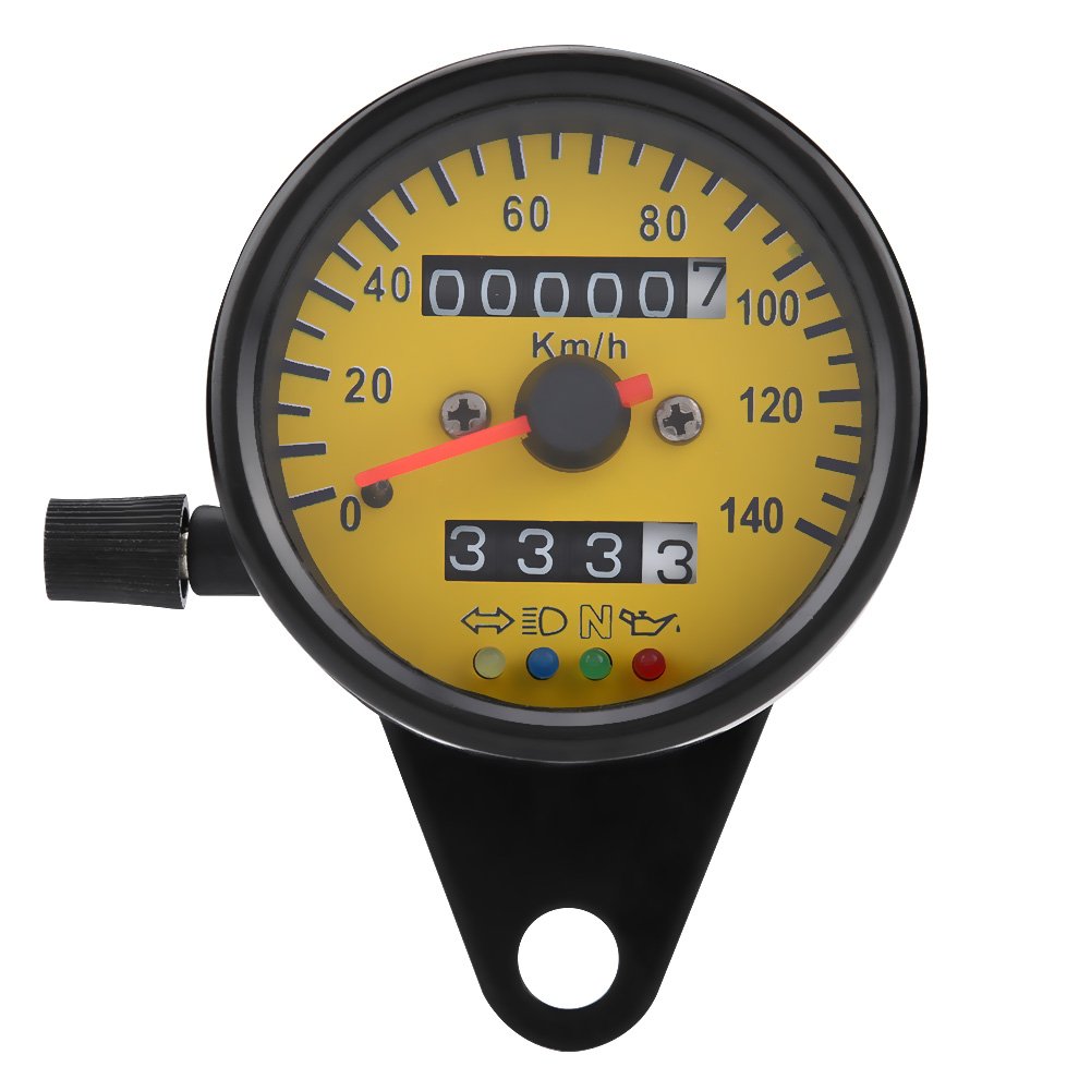 Mua Bike Speedometer Universal - Qiilu Motorcycle Odometer Speedometer ...