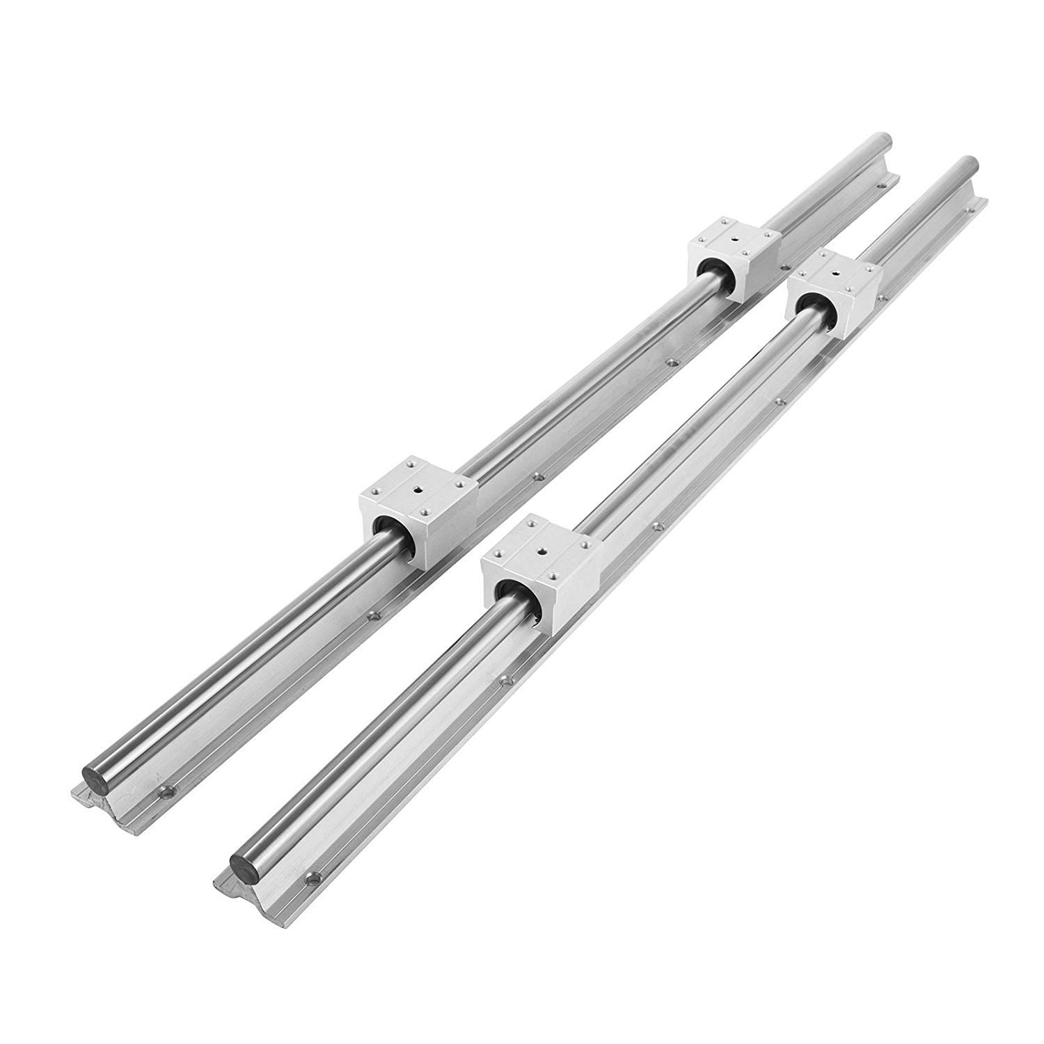 Mua OrangeA Linear Rail SBR 25-1200mm 2 PCS Linear Rail Guide and 4 PCS ...