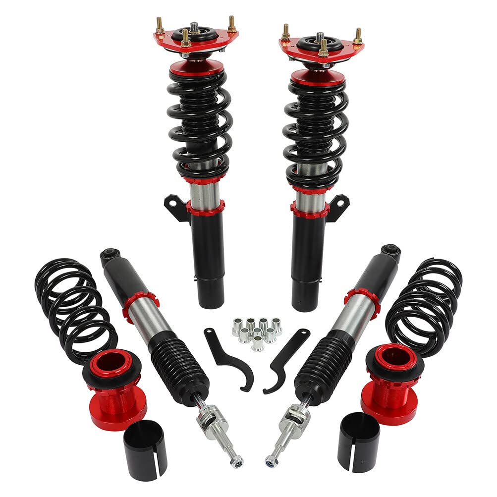 OCPTY Coilovers Suspension Lowering Kit Damping Adjustable Full Coil ...