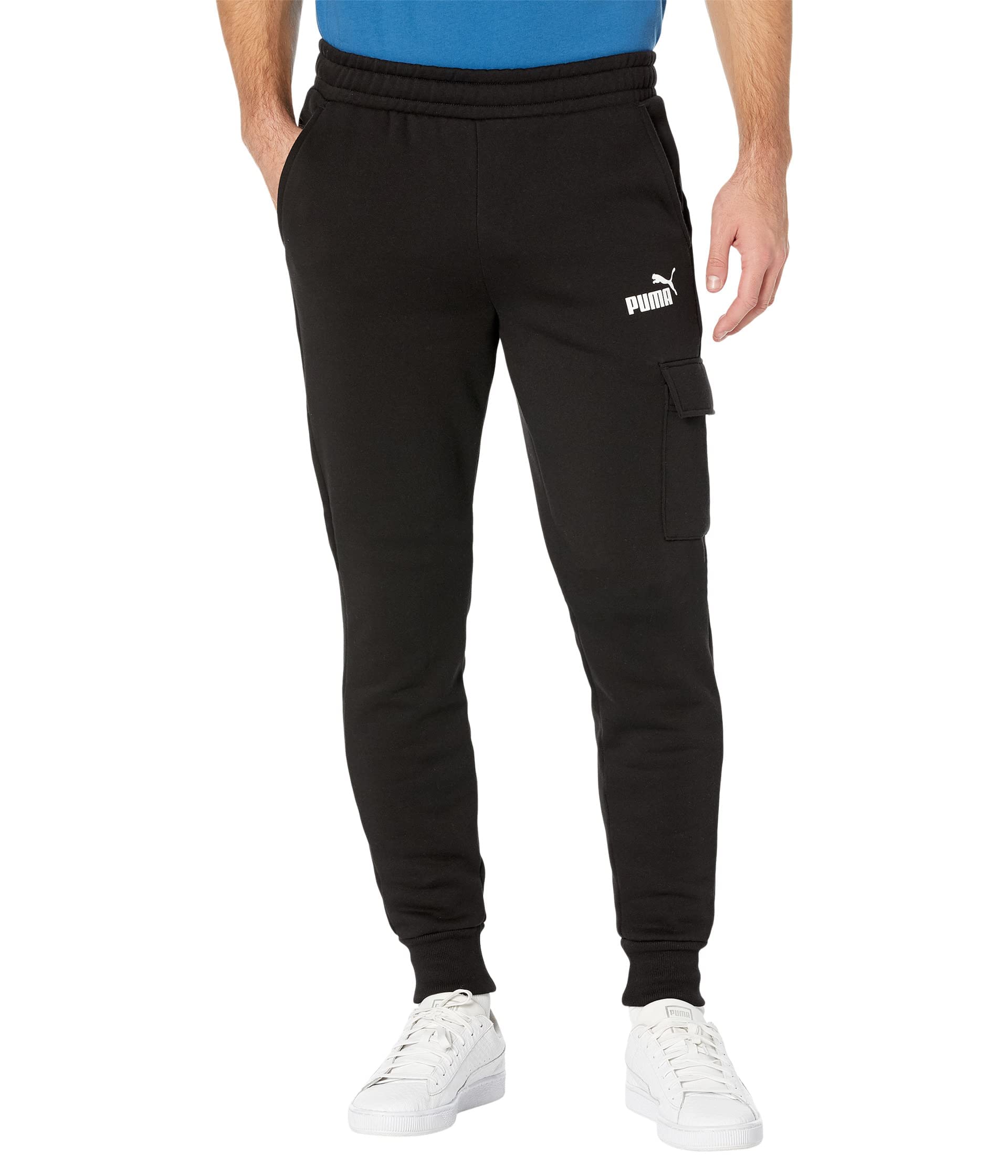 PUMA Men's Essentials Cargo Pants (Available in Big and Tall Sizes)