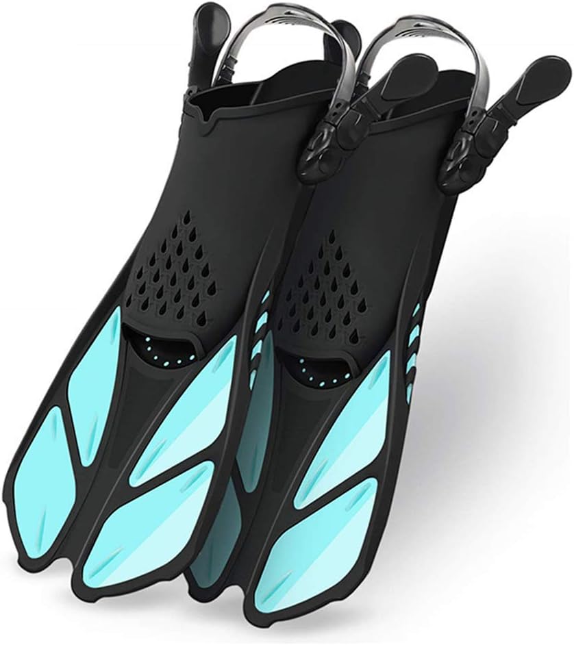 Aletas de buceo sin esnórquel, aletas de viaje, esnórquel, nadar ...