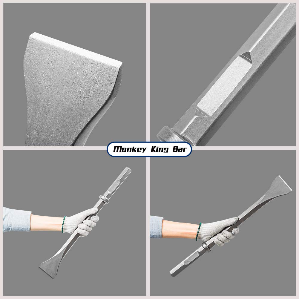 Mua Monkey King Bar- Long 20" Hex Chisel Bits Scaling Chisel Bit by 1-1 ...