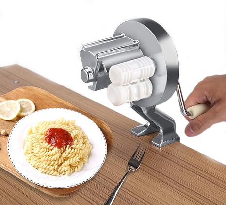 CHSEEO Machine à Pâtes Fraîches Acier Inoxydable Coupe-Pâte Nouilles ...