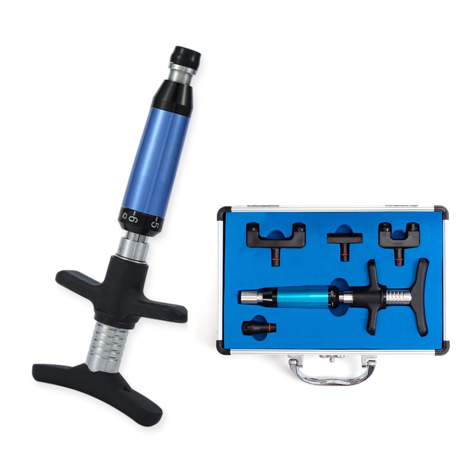 6 Levels Chiropractic Adjusting Tool, 50-300N Adjustment Manual Spine ...