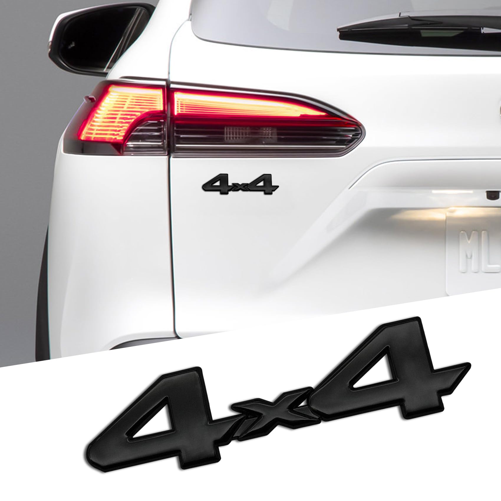 Mua 4x4 Emblem Sticker, 3D Fender Badge Decal Car Sticker, 4 x 4 Emblem ...