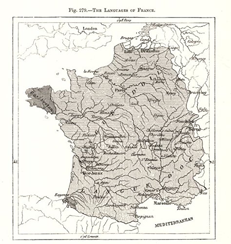 Buy Languages of France. Langue d'Oïl Langue d'Oc. Occitan. Sketch ...