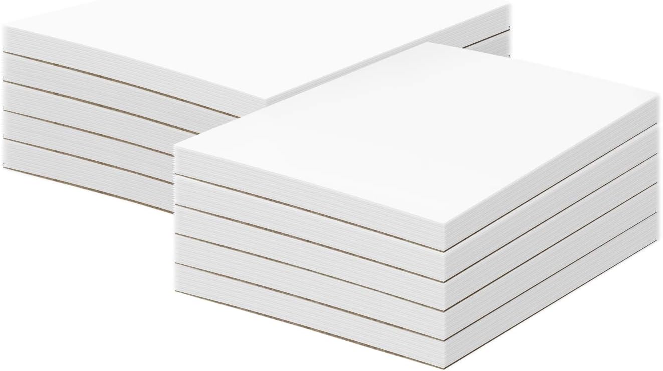 Amazon.com : Memo Pads, White, 50 Sheets Per Pad, 10 Pads (8 1/2 x 5 1/ ...