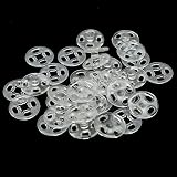Amazon.com: Bluemoona 60 Sets - 10mm Plastic Poppers Press Studs Sew On ...