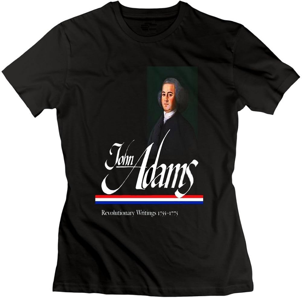 John Adams Women's T-Shirt Black Womens XX-Large : Amazon.co.uk