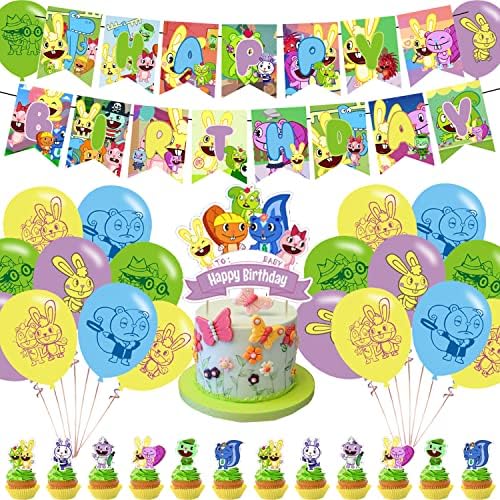 سعر زينة حفلات هابي تري فريندس من هابي تري فريندز، مستلزمات حفلات أعياد ...