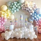Amazon.com: Spring Balloon Garland Arch Kit 135Pcs Macaron Pastel Balloons Garland with Daisy ...