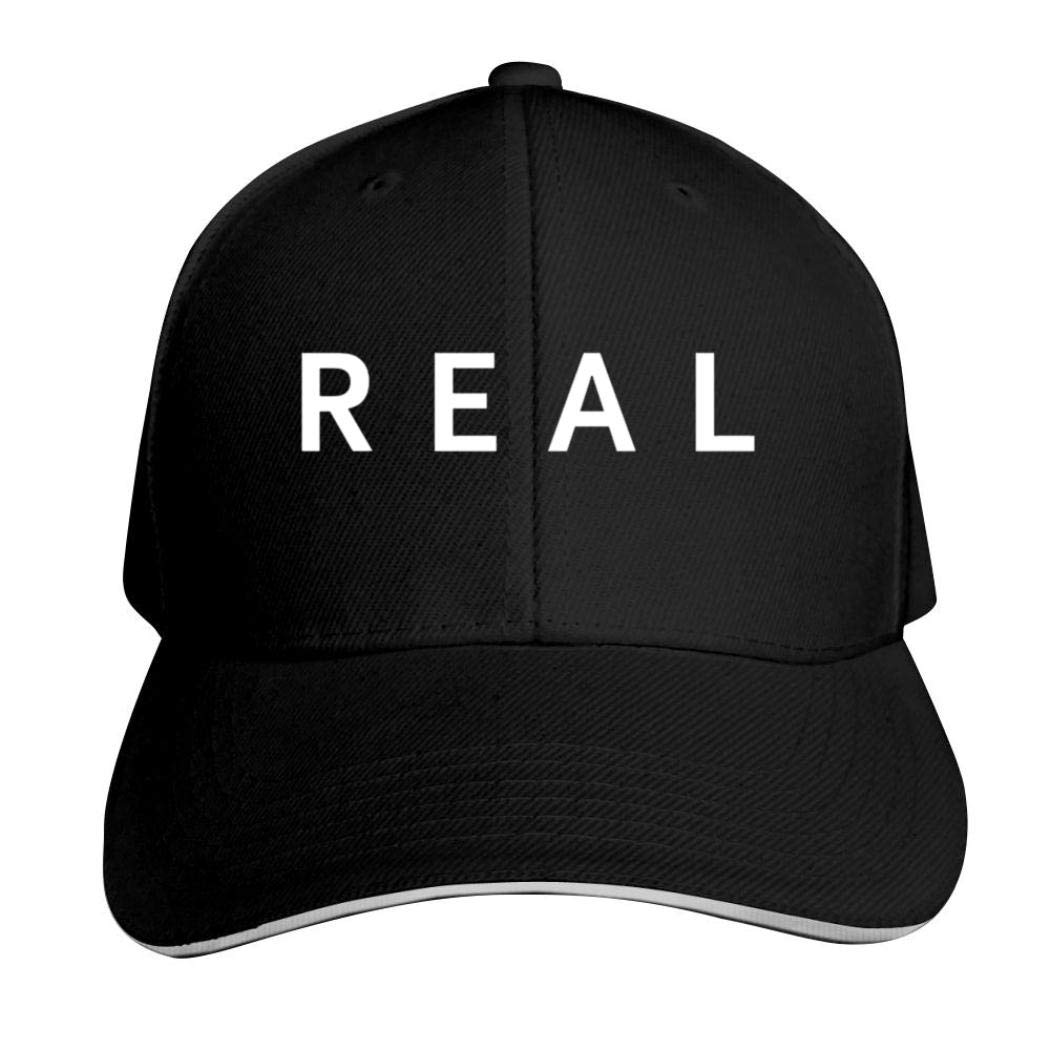 Men Women NF Real-Logo Baseball Cap Hat Black: Amazon.in: Clothing ...