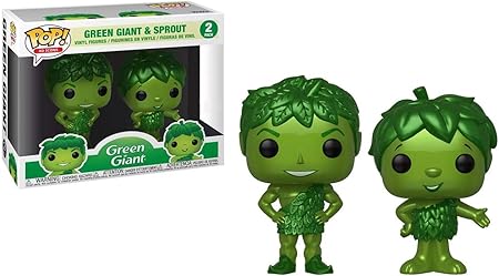 Amazon.com: Funko POP! Ad Icons: Green Giant and Sprout 2 Pack ...