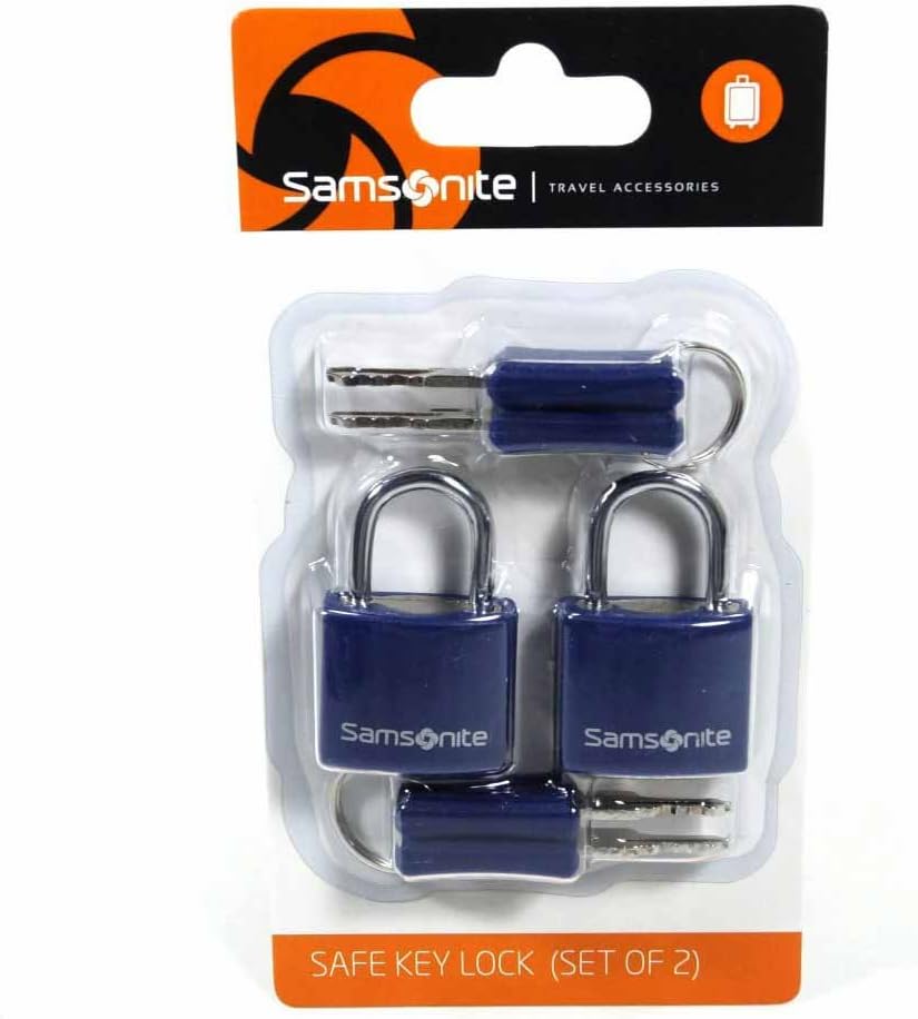 Samsonite Luggage Lock, 7 cm, Indigo Blue 62129/1439: Amazon.co.uk: Luggage
