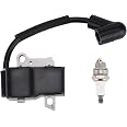 Amazon.com: Magorfas Ignition Coil 545202701 with Spark Plug for Poulan ...