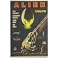 Amazon.com: ALIEN Movie Poster Retro Film Posters Canvas Decor Vintage ...