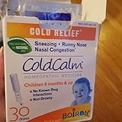 Amazon.com: Boiron Coldcalm Baby, 30 Doses. Baby Cold Relief Drops for ...