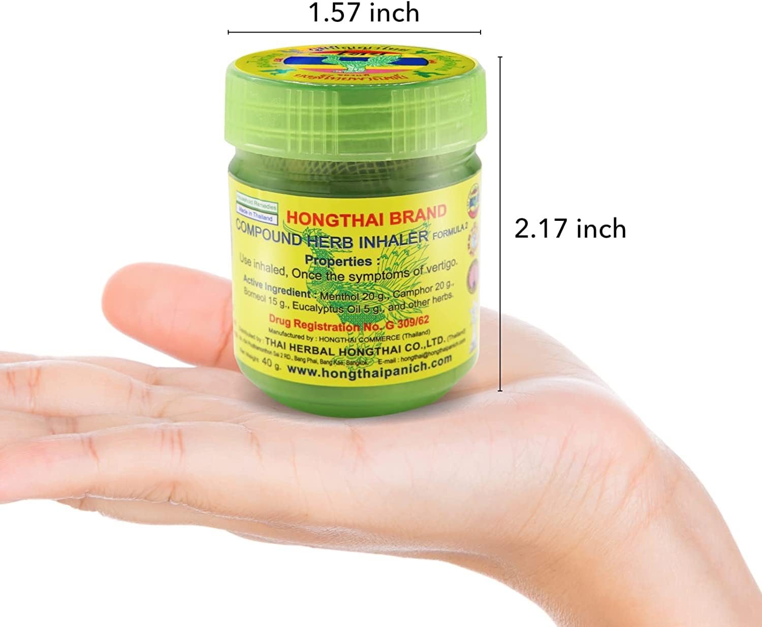 Mua Hong Thai Brand Compound Herb Inhaler Formula 2. trên Amazon Nhật ...