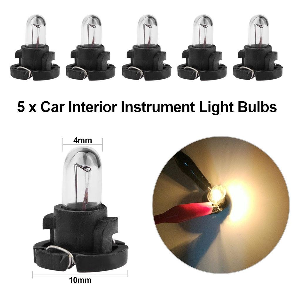 Lampadine cruscotto Everpertuk 5Pcs T4 12V Auto Auto Luci Interne ...