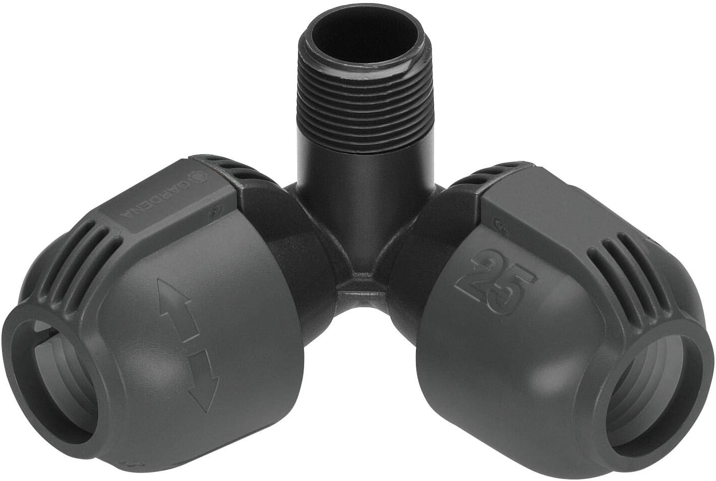 GARDENA Sprinkler elbow for external threads: connector for connection ...