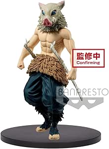 Amazon.com: Banpresto Kimetsu No Yaiba Figure Vol.4 (B: Inosuke ...