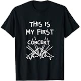 Amazon.com: This Is My First Concert - Kids T-Shirt - Music Event Shirt ...