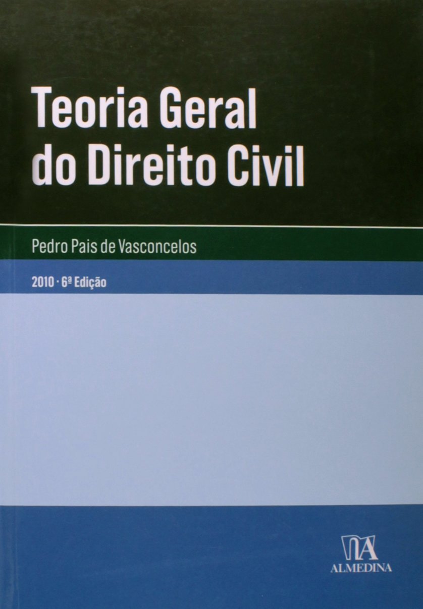 Teoria Geral Do Direito Civil PDF Pedro Pais De Vasconcelos