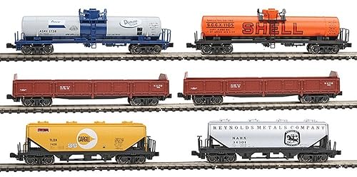 Kato USA Inc. N Mixed Freight Car Set 6 KAT1066275 N Rolling Stock in ...