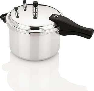 Amazon.com: Casa Essentials Aluminum Pressure Cooker, 5 Qt.: Kitchen ...