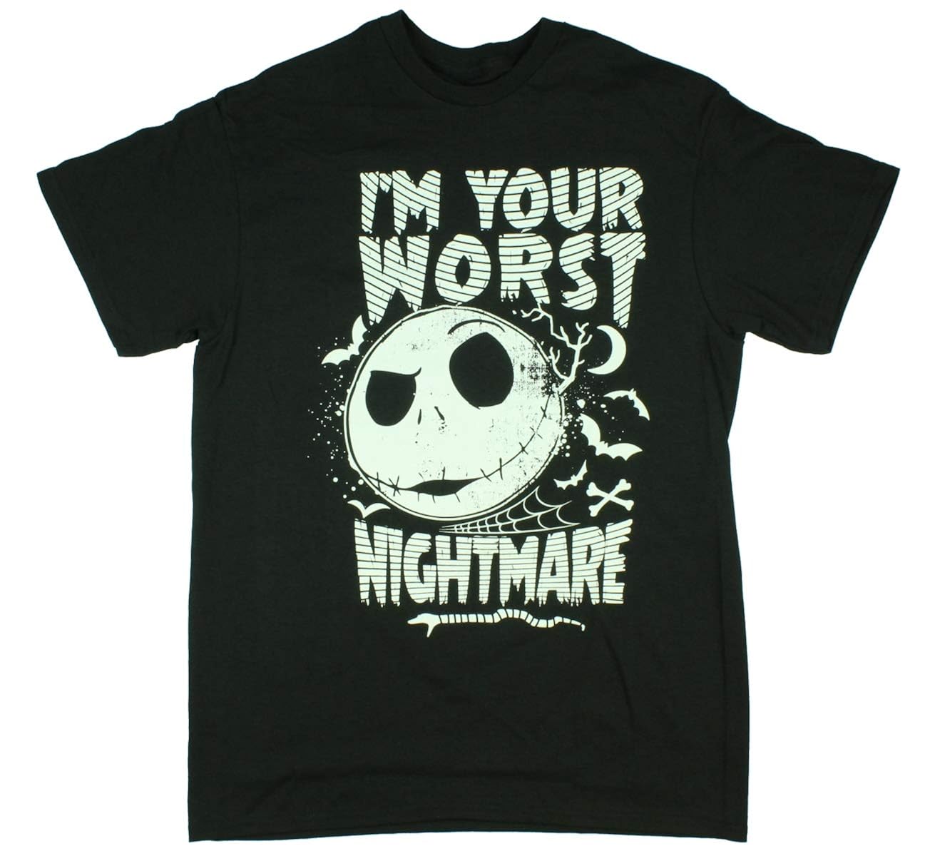 Buy Nightmare Before Christmas Mens' I'm Your Worst Nightmare T-Shirt ...
