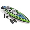 INTEX 68306EP Challenger K2 Inflatable Kayak Set: Includes Deluxe 86in ...