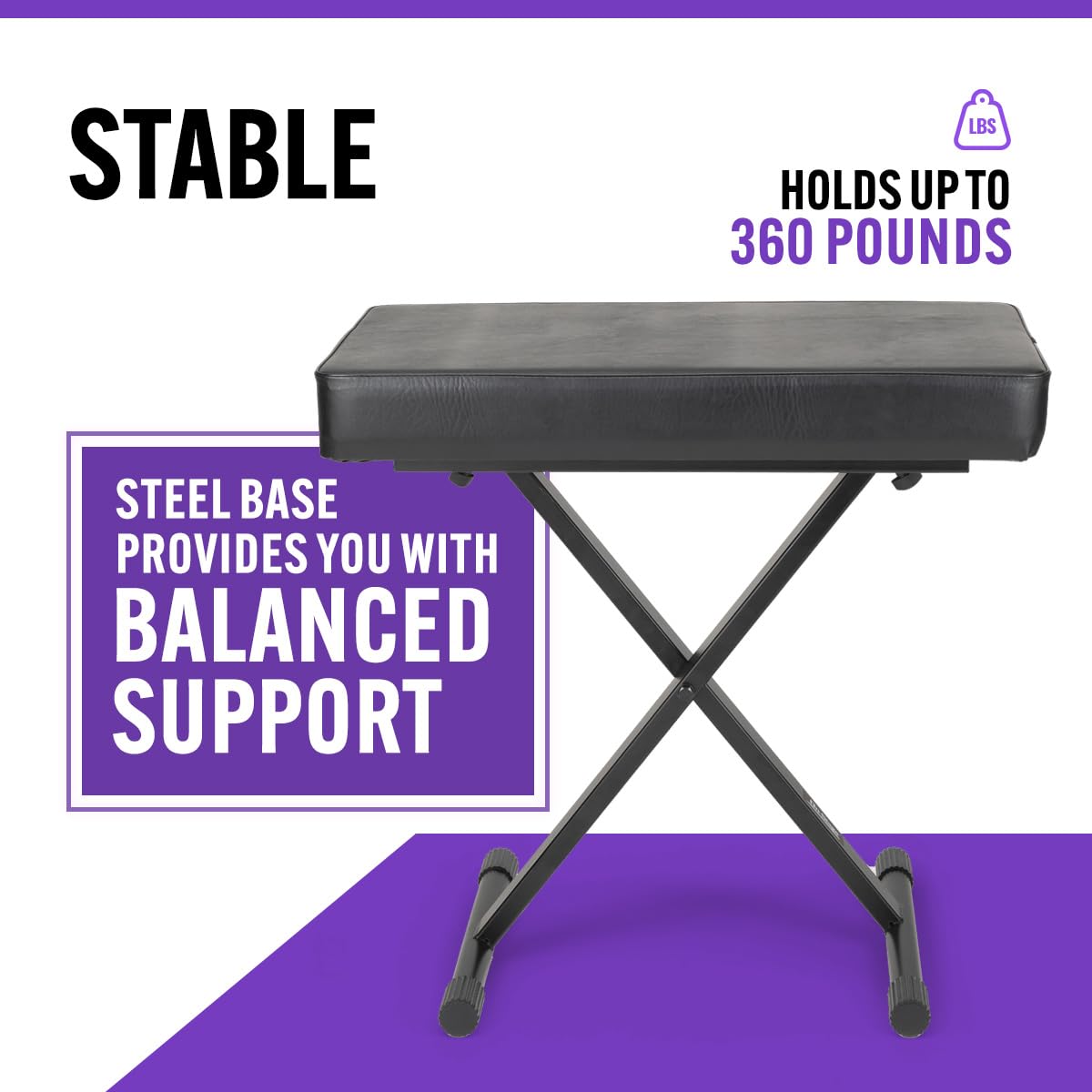 Mua On-Stage KT7800+ Deluxe X-Style Keyboard Bench (Portable, Folding ...