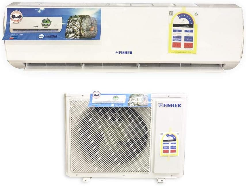 FISHER Split Air Conditioner, Split System, 24 BTU - FGTSAP-F24H7: Buy ...