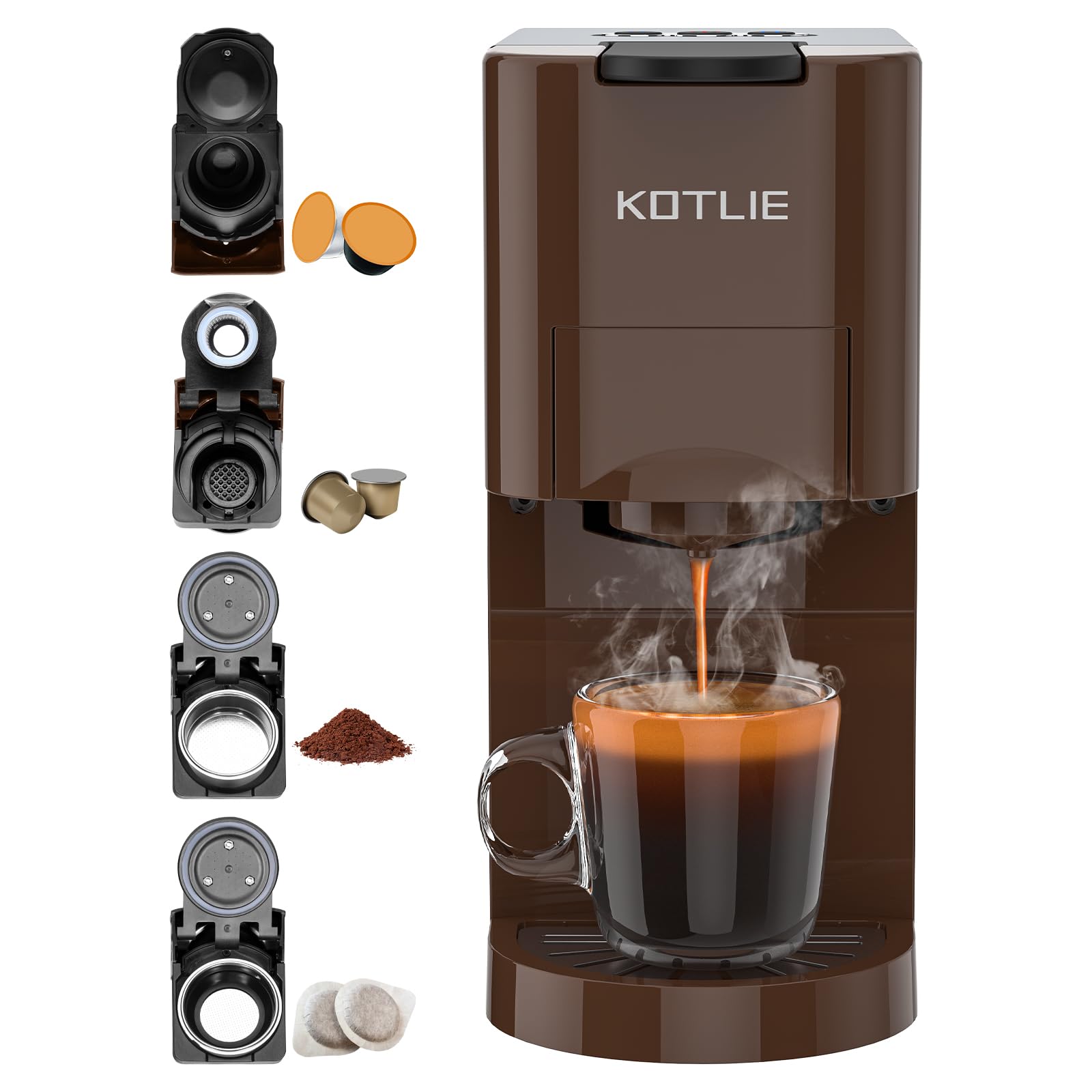 Mua KOTLIE Espresso Coffee Machine, 4-in-1 Coffee Machine for NES/DG ...
