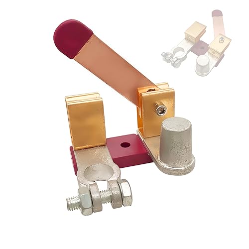 Top Post Knife Blade Master Switch, Ampper 12V / 24V Battery Disconnect ...