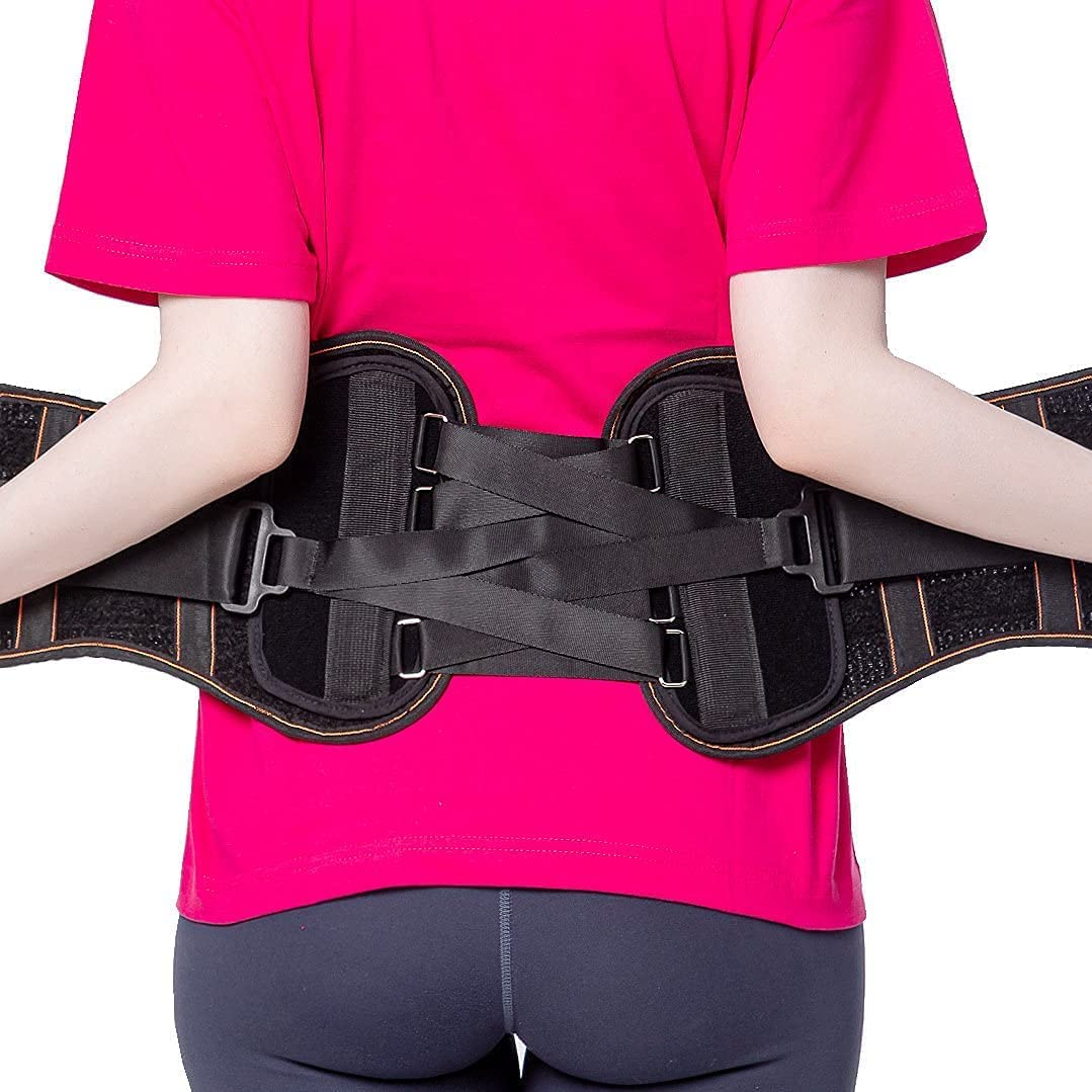 King of Kings Lower Back Brace Pain Relief with Pulley System - Lumbar ...