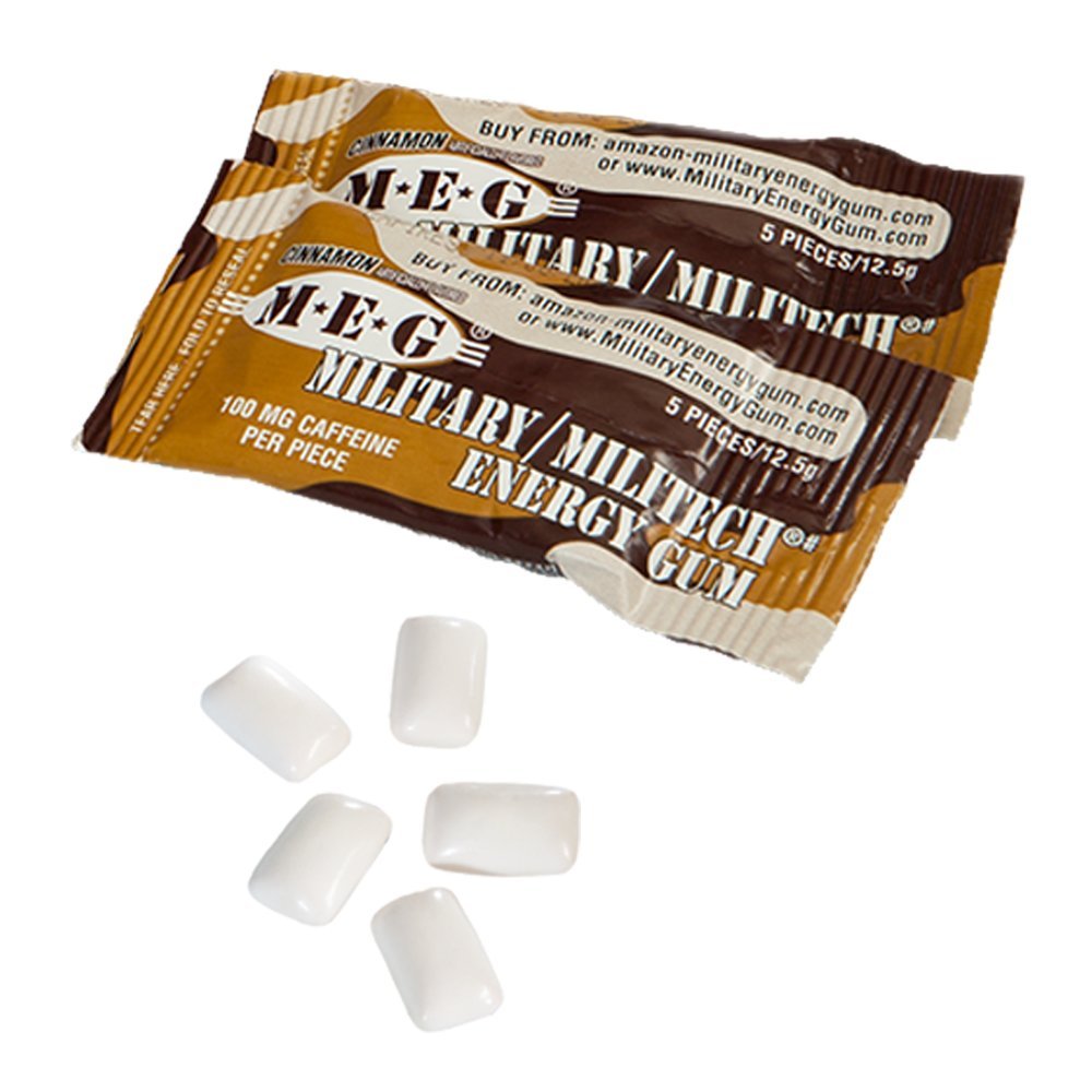 Mua MEG - Military Energy Gum | 100mg of Caffeine Per Piece + Increase ...