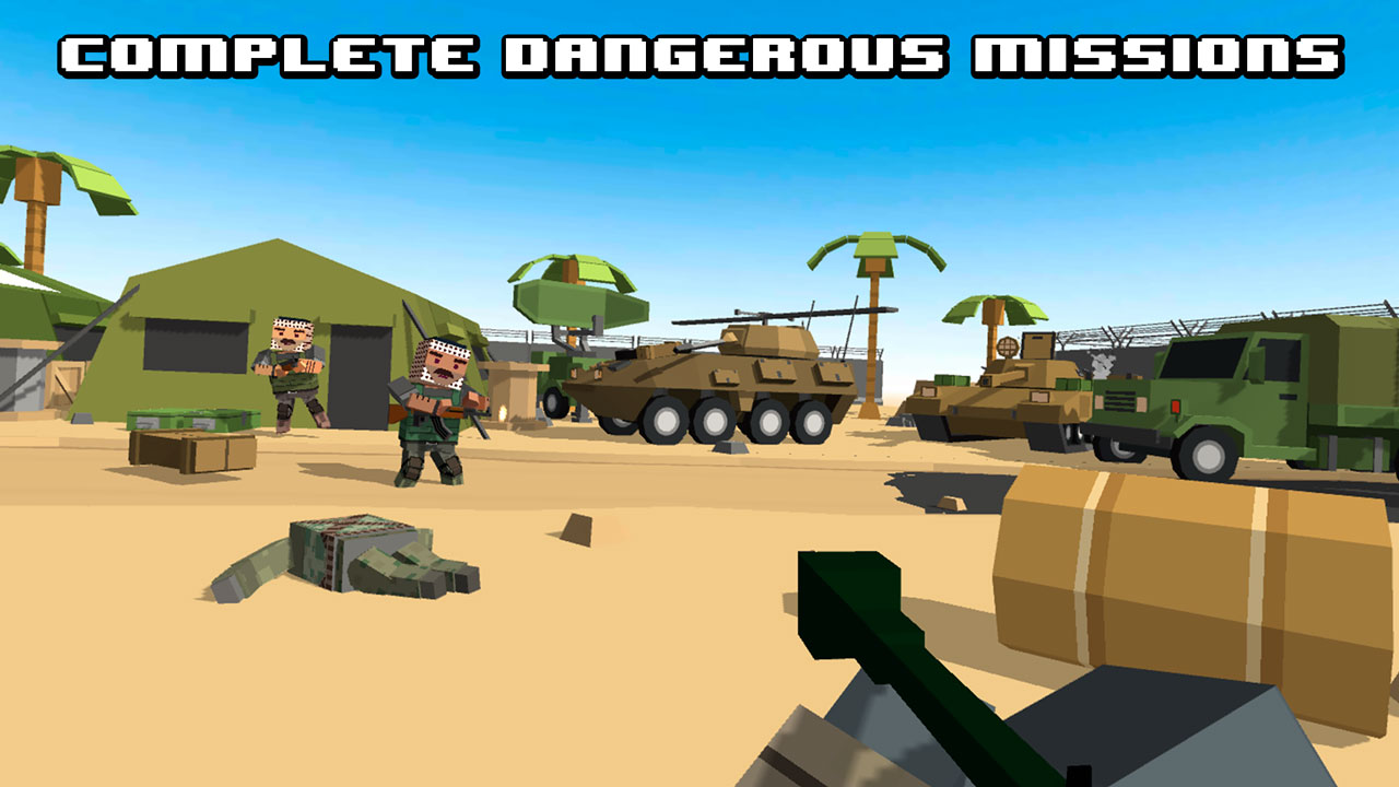 Pixel Battlefield: Age of War 3D:Amazon.com.au:Appstore for Android