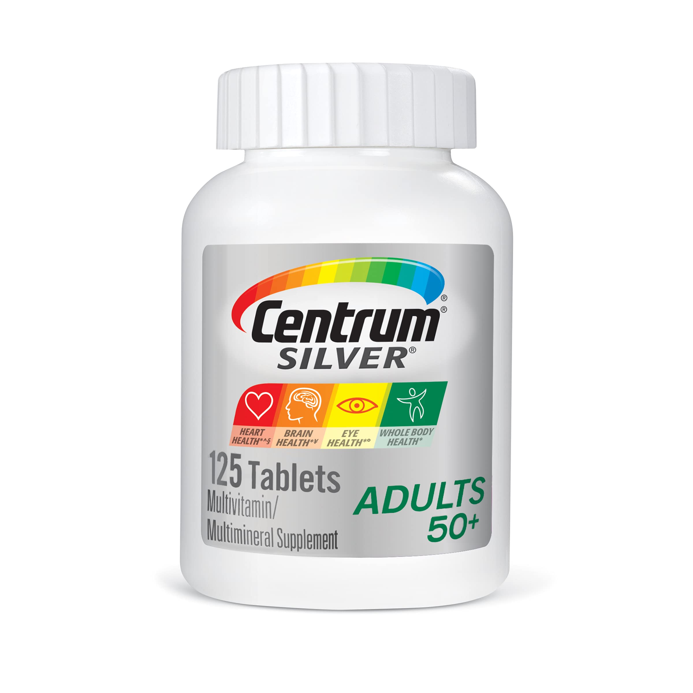 Centrum Silver Multivitamin for Adults 50 Plus, Multivitamin ...