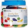 Amazon.com: Learning Resources Fruity Fun Counters, Educational ...