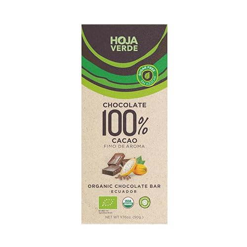 Hoja Verde Dark Chocolate Sugar, Dairy Free Bars, Keto Friendly ...