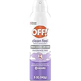 Amazon.com: OFF! Clean Feel Insect Repellent Spritz with 20% Picaridin ...