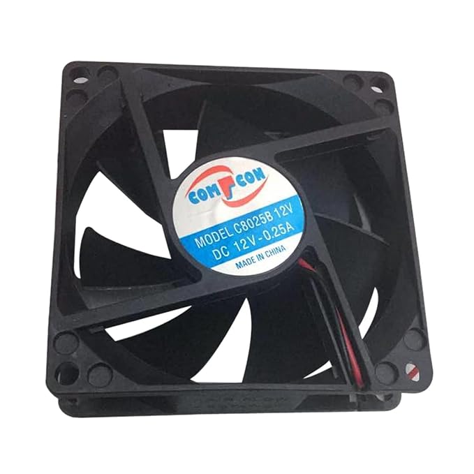 Comfcon Cabinet Fan 3-Inch Square 12 V DC : Amazon.in: Computers ...