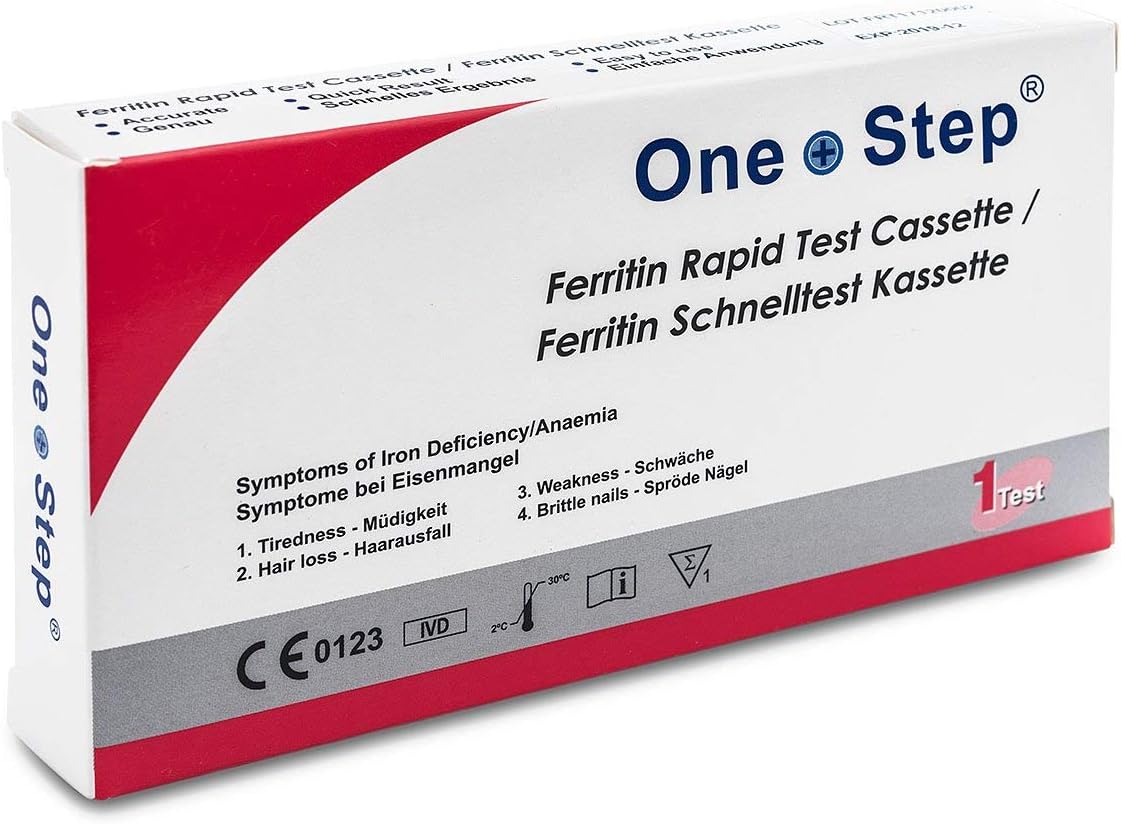 Anaemia Test Kit Iron Deficiency Ferritin Testing Blood Anemia Test One ...