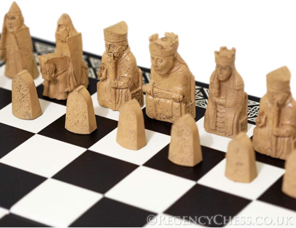 The Lewis Chessmen – Miniature Chess Set – BigaMart