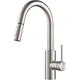 Moen S7597C 90-Degree One-Handle High Arc Pullout Kitchen Faucet ...