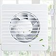 Qunclay 1 Pcs 4 Inch Small Window Fan 110v Kitchen Exhaust Fan 76 Cfm ...