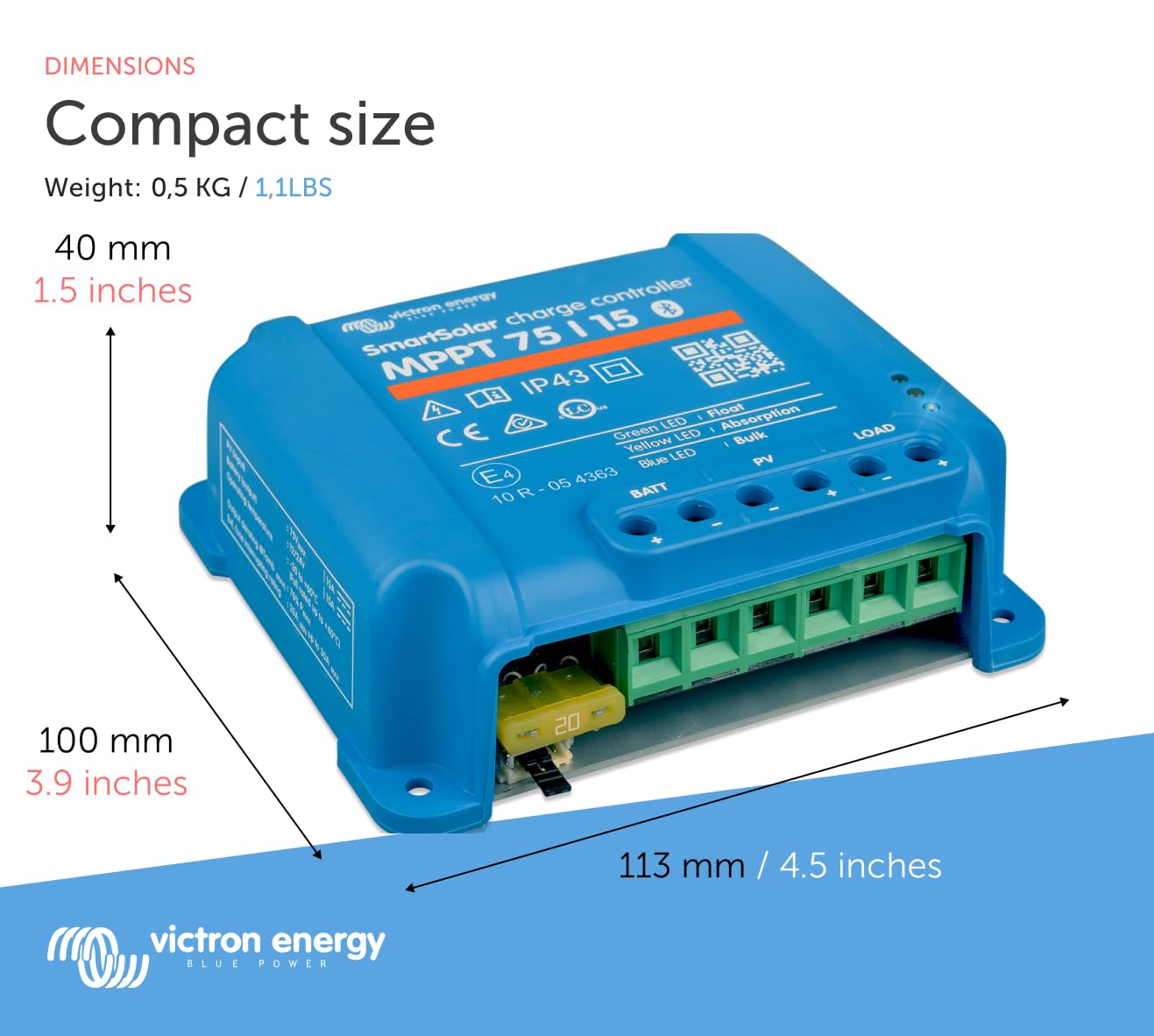 Mua Victron Energy SmartSolar MPPT Solar Charge Controller (Bluetooth ...