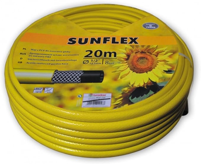 Bradas 'Layflat Wms3 420 Sunflex Line 20 m Garden Hose – 3/4 Inch ...