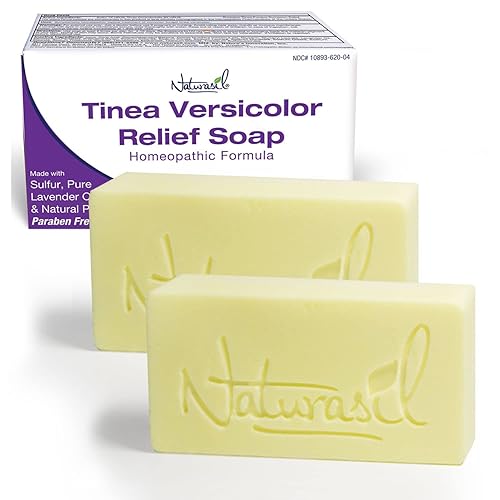 Naturasil Tinea Versicolor Treatment +2 Bars | Max-Strength 10x Soap ...